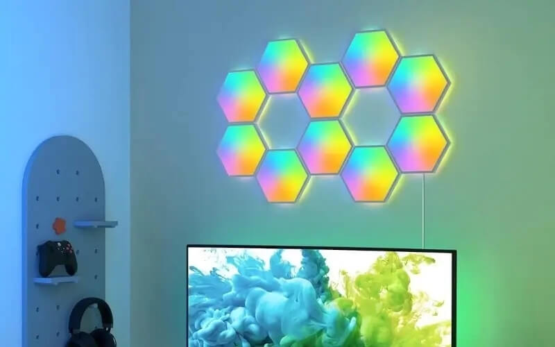 Win the Govee Glide hexa light panels | House Beautiful Competitions