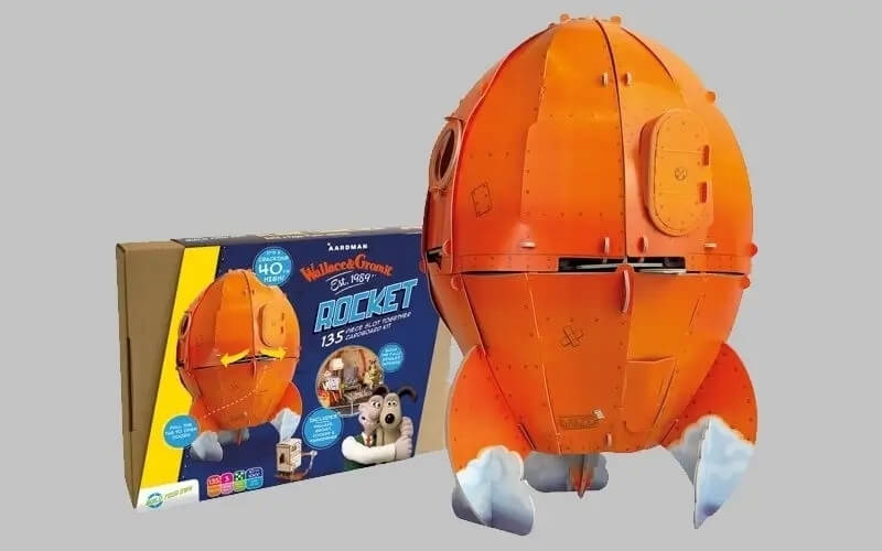 Win a Build Your Own Wallace & Gromit Rocket | Prima Competitions