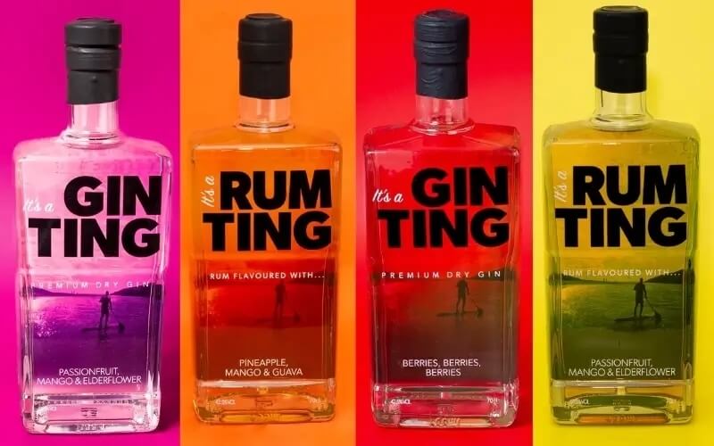 Win 3 Cases of GinTing and RumTing | Woman Magazine Competitions